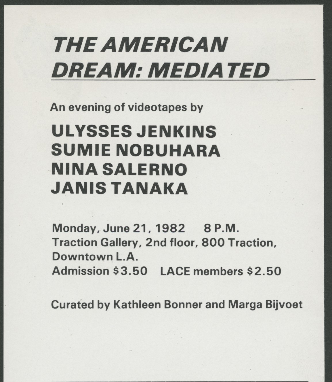 Ulysses Jenkins, Sumi Nobuhara, Nina Salerno and Janis Tanaka